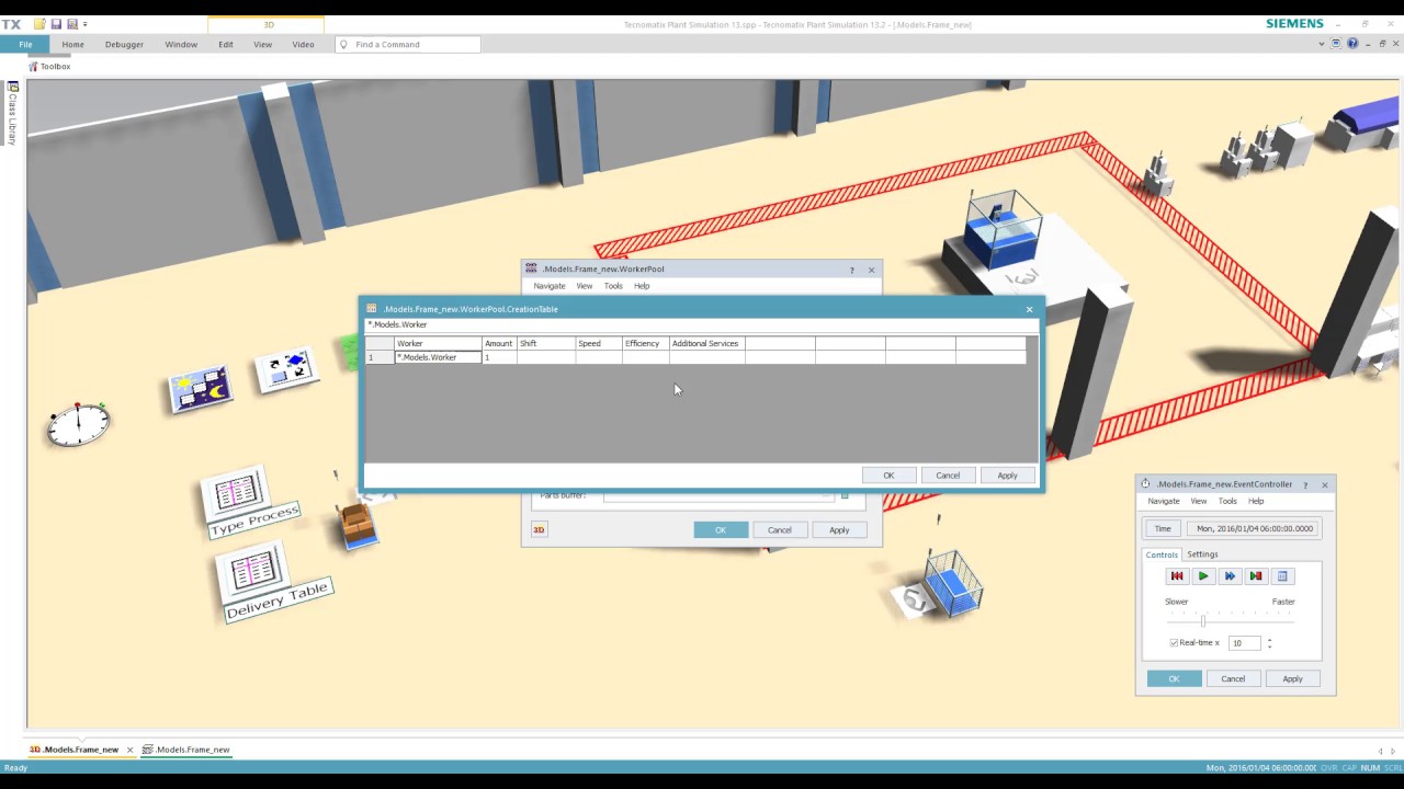 Process Sequence Optimization using Plant Simulation