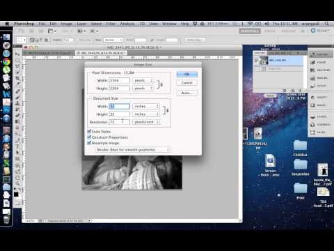 How to increase image resolution without effecting pixel dimension in Photoshop