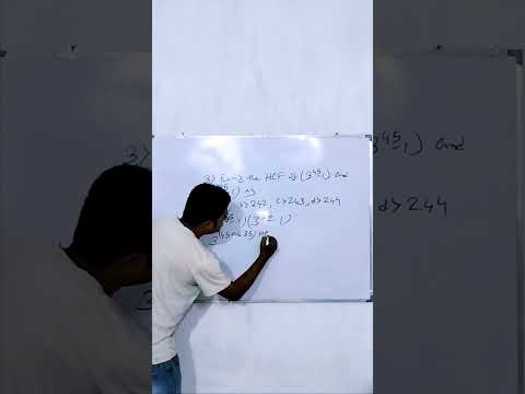 Find the HCF of (3^45-1) and (3^35-1) is value. which option is correct please solve it #tricks 🙏👍👌🏻