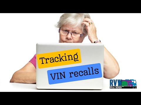 Tracking Vehicle VIN recalls
