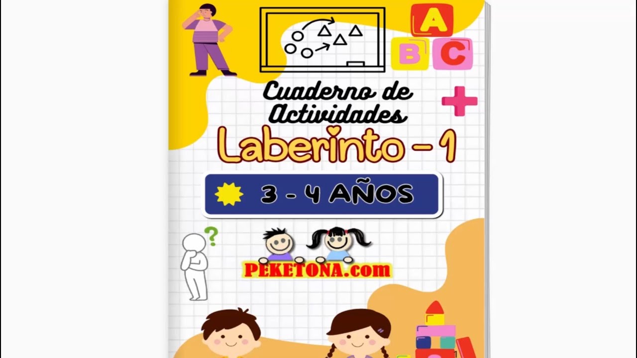 Laberinto 1     | Cuaderno Infantil para Imprimir | Libro de Actividades 1