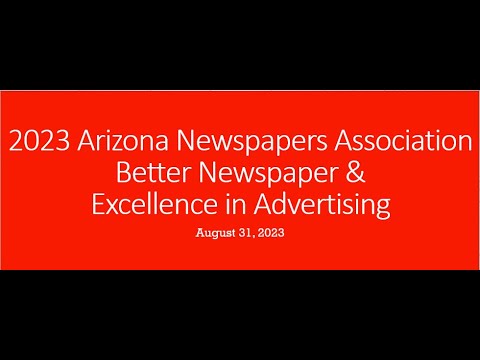 ANA Better Newspapers Contest and Excellence in Advertising Awards 2023