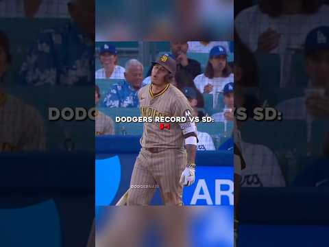Dodgers OWN the Padres 💀 #mlb #baseball #dodgers