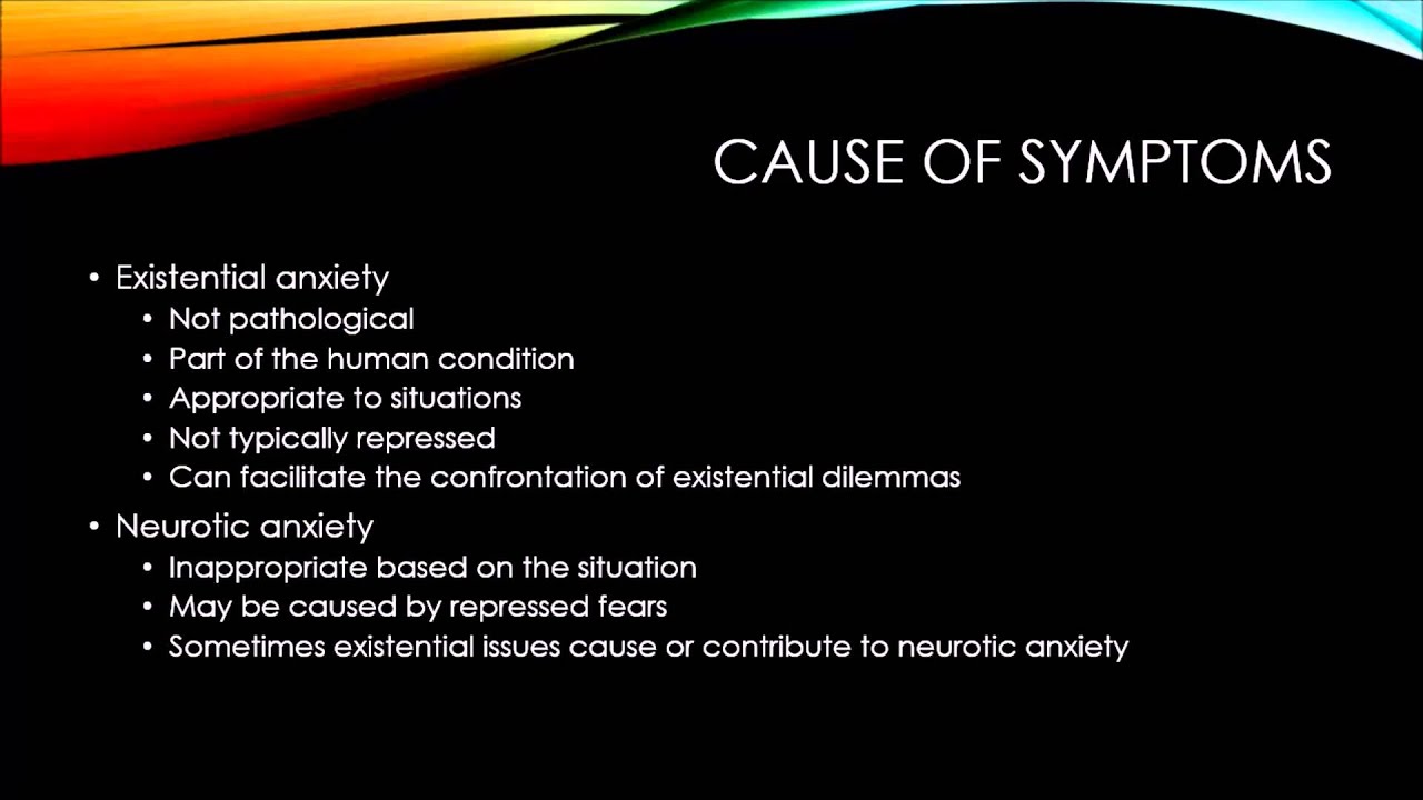 Theories of Counseling - Existential Therapy