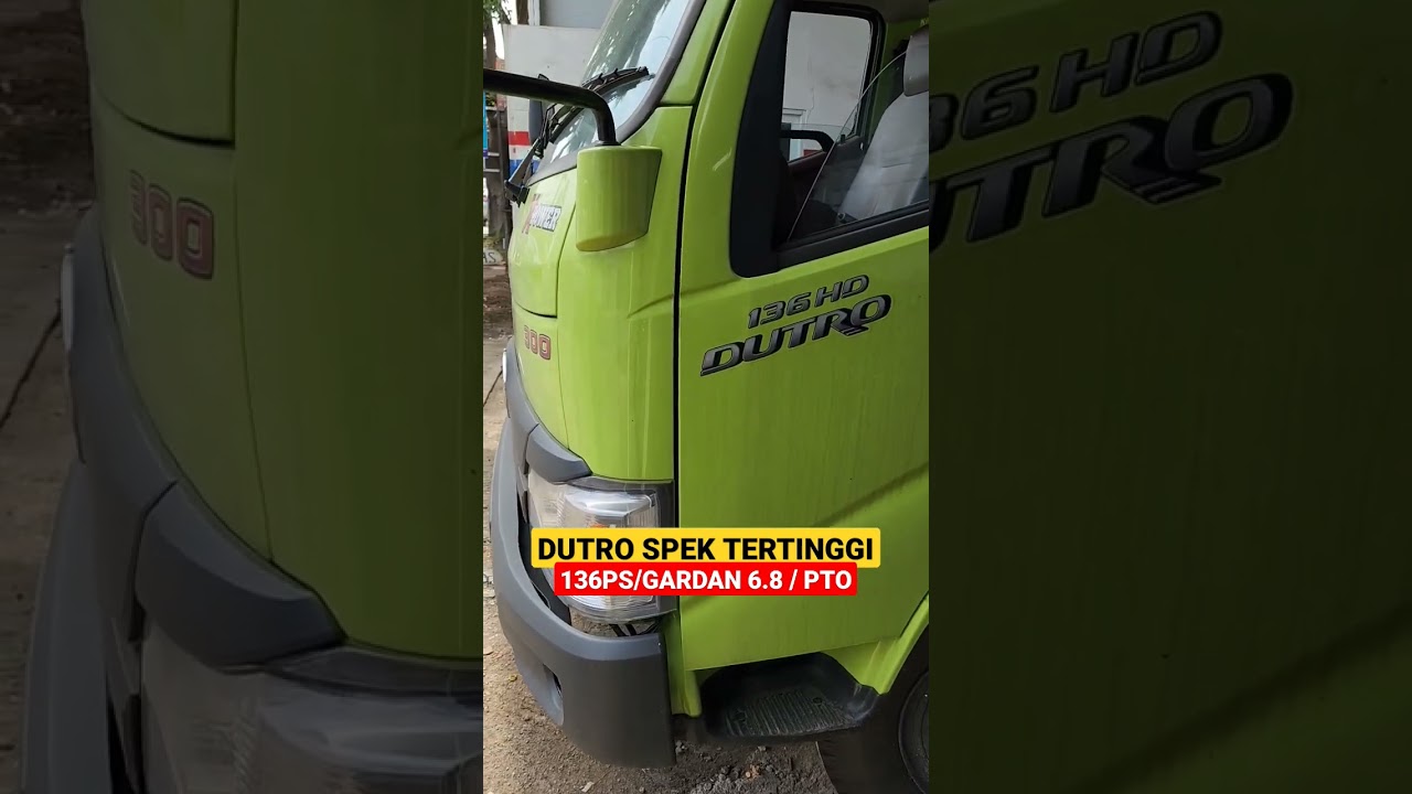 varian hino dutro spek tertinggi dan harga termahal !