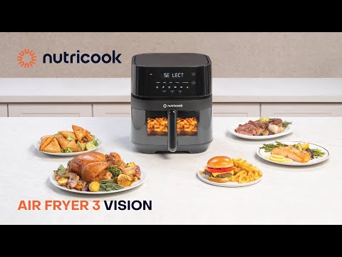 Nutricook NC-AF357V 5.7L 2YW Black Air Fryer Vision