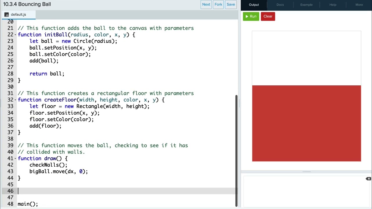 Live Coding: Collisions
