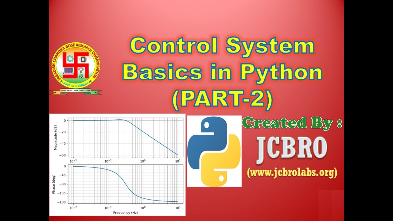 Time & Frequency Domain Analysis in Python | Control System using Python (Part 2)