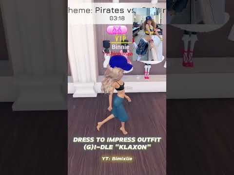 DRESS TO IMPRESS OUTFIT (G)I-DLE "KLAXON" #dresstoimpress #codes #roblox #oufitideas