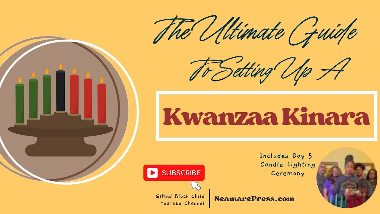 The Ultimate Guide to Setting Up a Kwanzaa Kinara (includes/Day 5 Candle Lighting Ceremony)