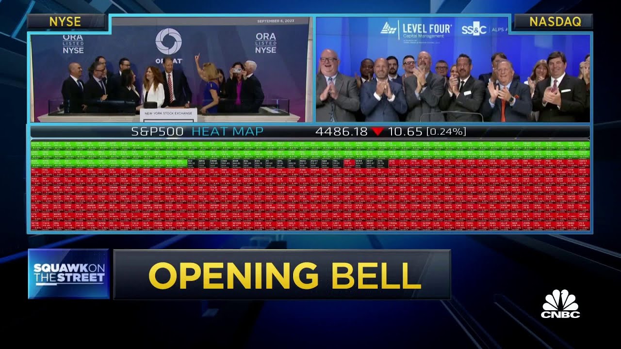 Opening Bell: September 6, 2023