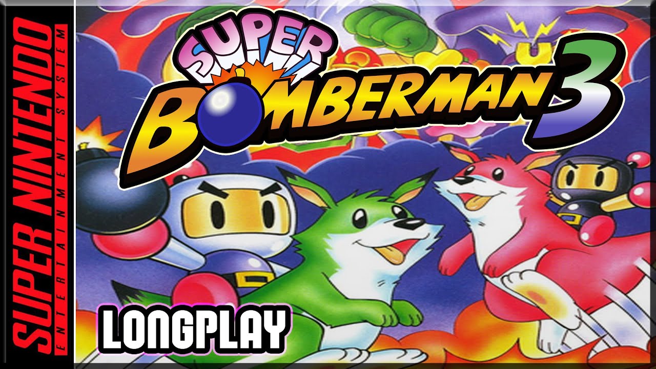 Super Bomberman 3 - Full Game 100% Walkthrough | Longplay - SNES