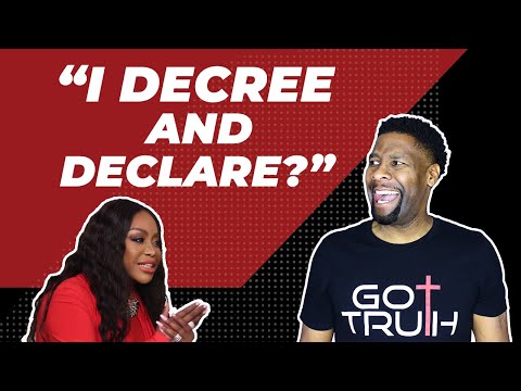 Should Christians DECREE and DECLARE Things in Prayer?