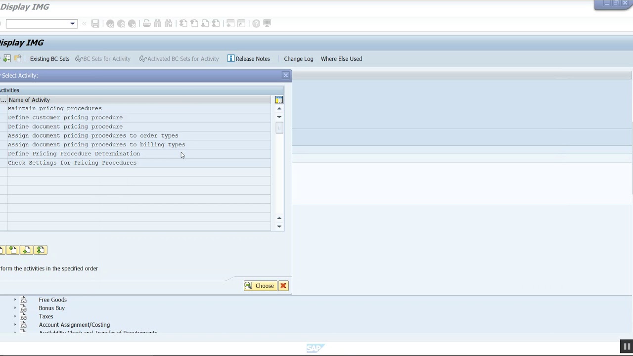 SAP SD PRICING PROCEDURE DETERMINATION
