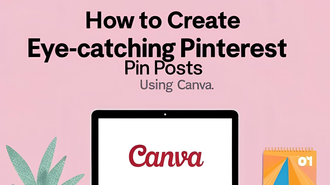 How to Create Eye-Catching Pinterest Pin Posts Using Canva