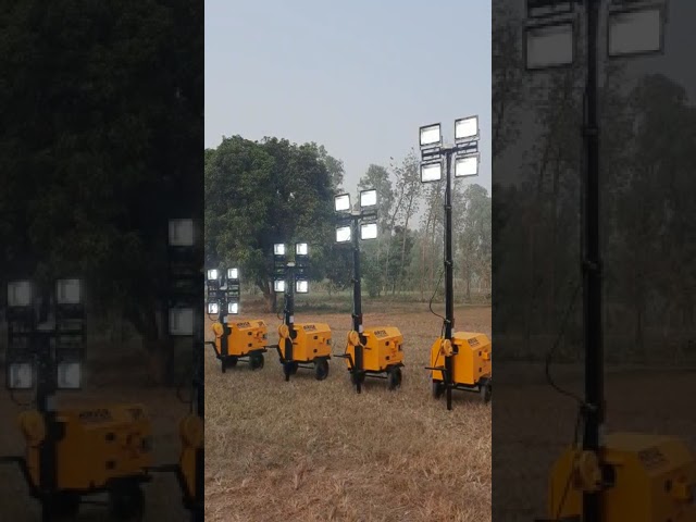 Mobile Lighting Tower - LT 9000, Without Generator Mobile Lighting ...