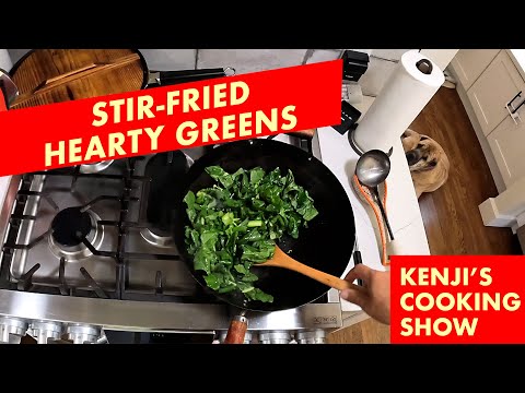 Garlic Ginger Stir-Fried Gai Lan (Chinese Broccoli) Recipe by J. Kenji ...