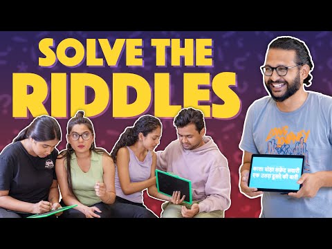 Can you Solve these Riddles 😯 | Paheliyan | Mad For Fun