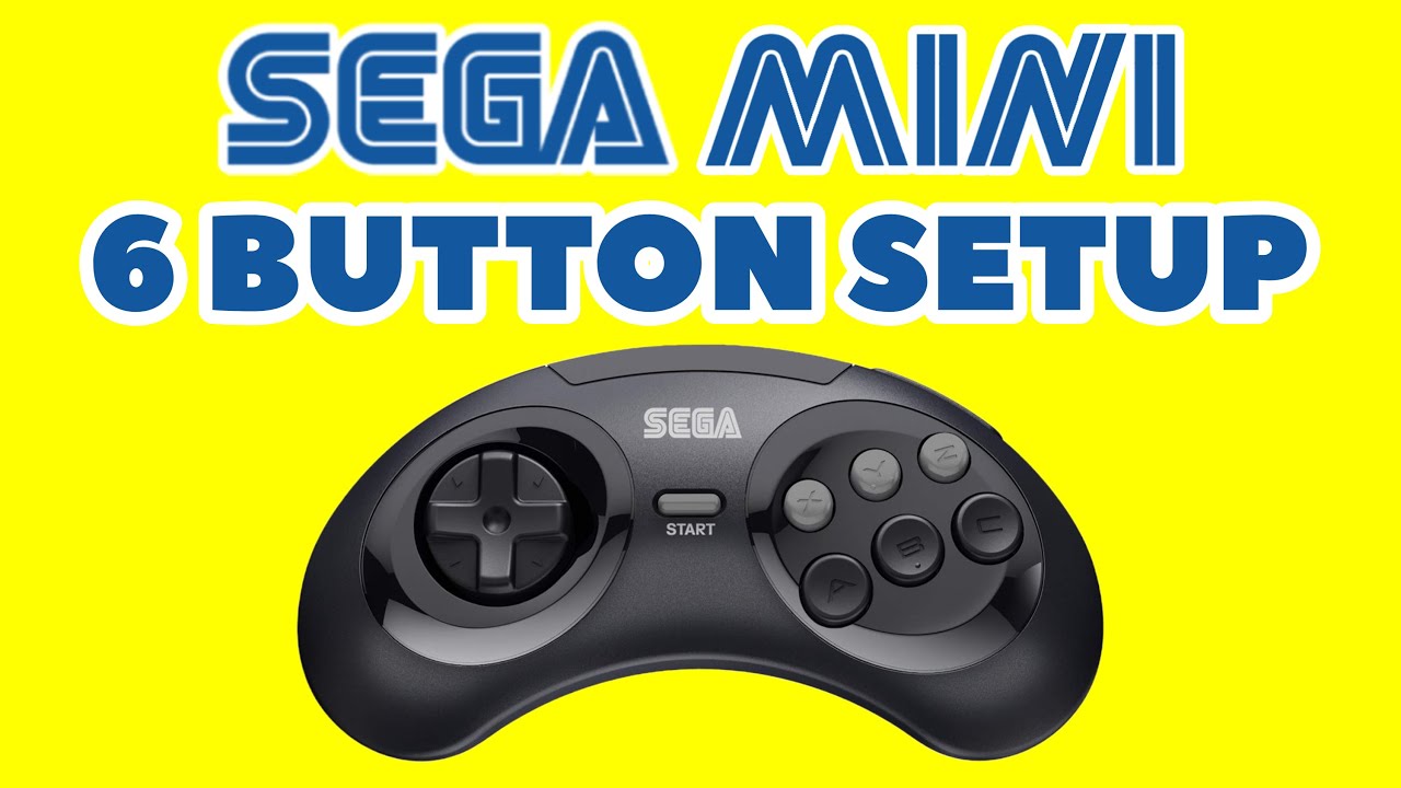 ENHANCE Your SEGA GENESIS MINI with 6 BUTTONS (Setup in Retroarch)