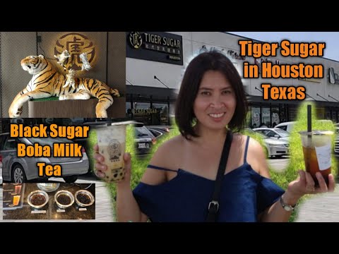 Tiger Sugar | Black Sugar Boba Milk Tea | Angelmay Bisaya-American