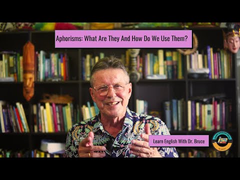 Aphorisms: What Are They And How Do We Use Them?
