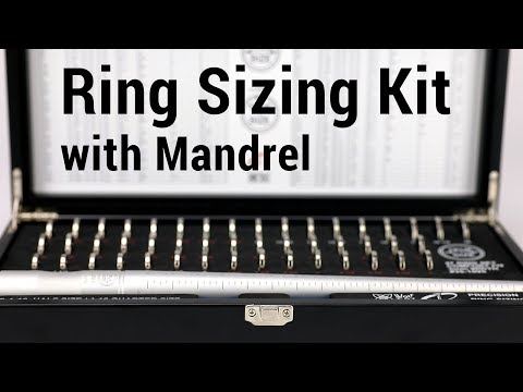 Deluxe Ring Gauge Kit with Mandrel