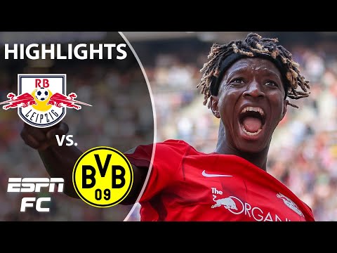 RB Leipzig vs. Dortmund | Bundesliga Highlights | ESPN FC