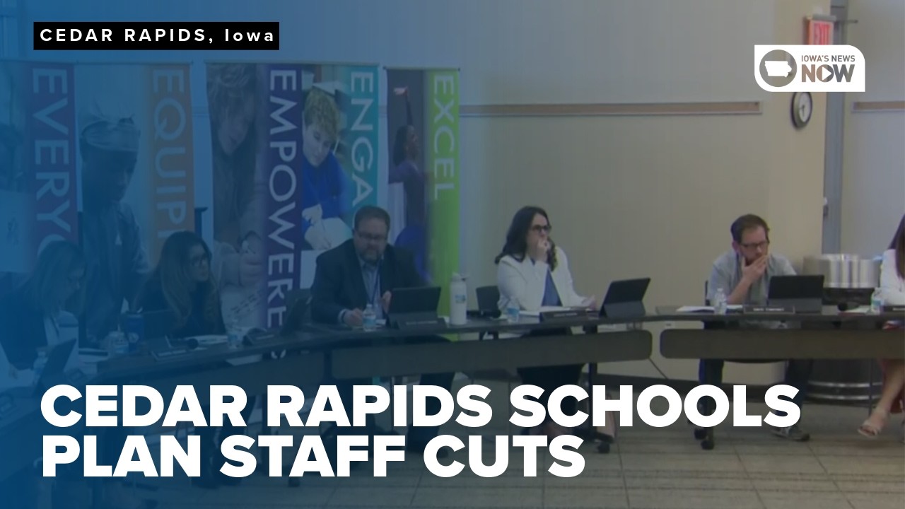 Cedar Rapids schools plan staffing cuts to close $10M budget gap