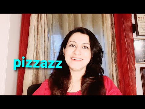 Word #53 pizzazz/meaning, pronunciation, sentence examples/A Word A Day Challenge 2021