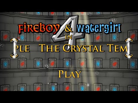 Fireboy and Watergirl 4 in Crystal Temple Part 1 Friv