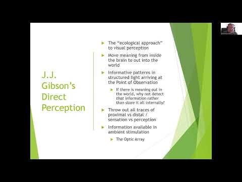 EXP3204 Ecological Approach to Perception Part 1