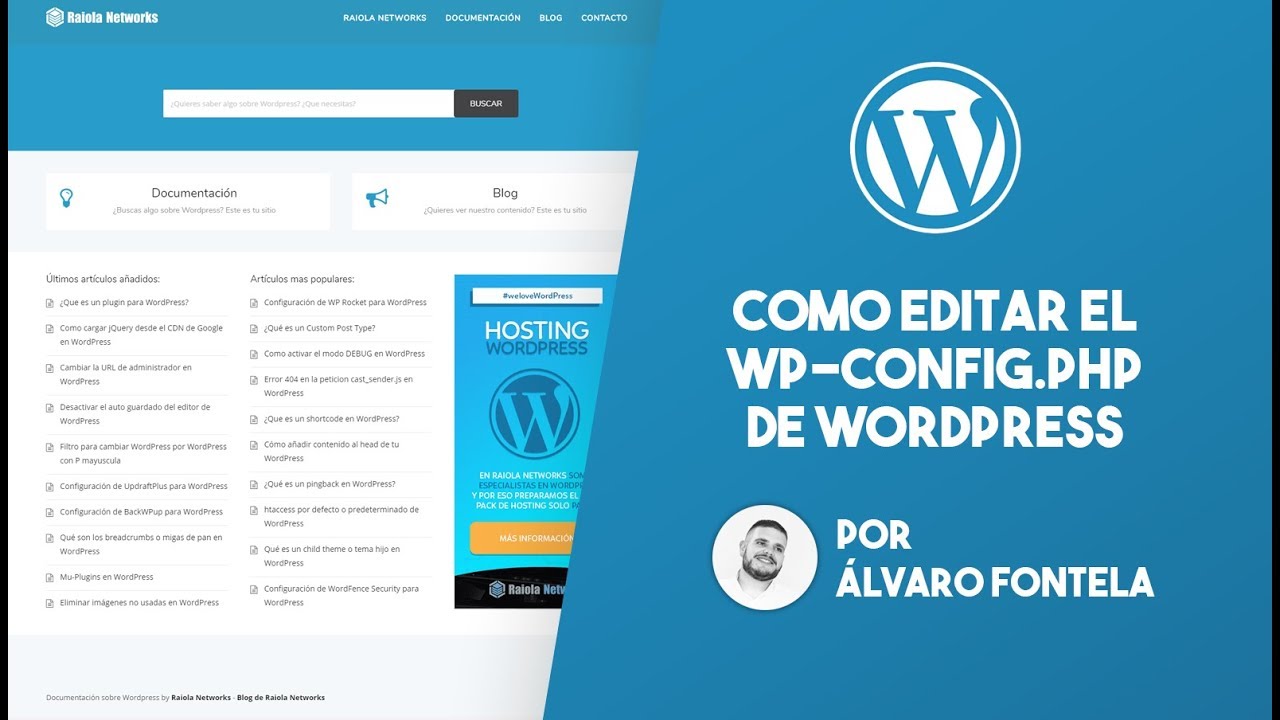 Como editar el archivo wp-config.php de WordPress