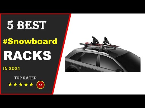 ✅ Top 5: Best Snowboard Rack For Car 2021 [Tested & Reviewed]