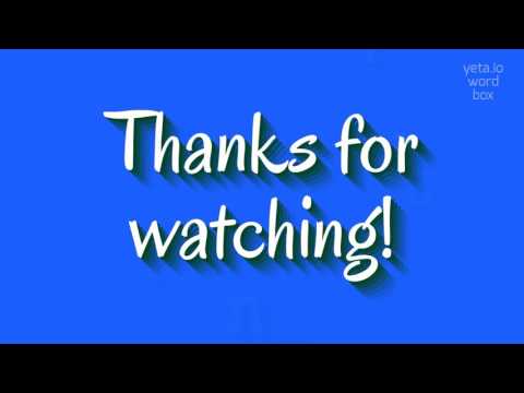 How to say "spellbind"! (High Quality Voices)