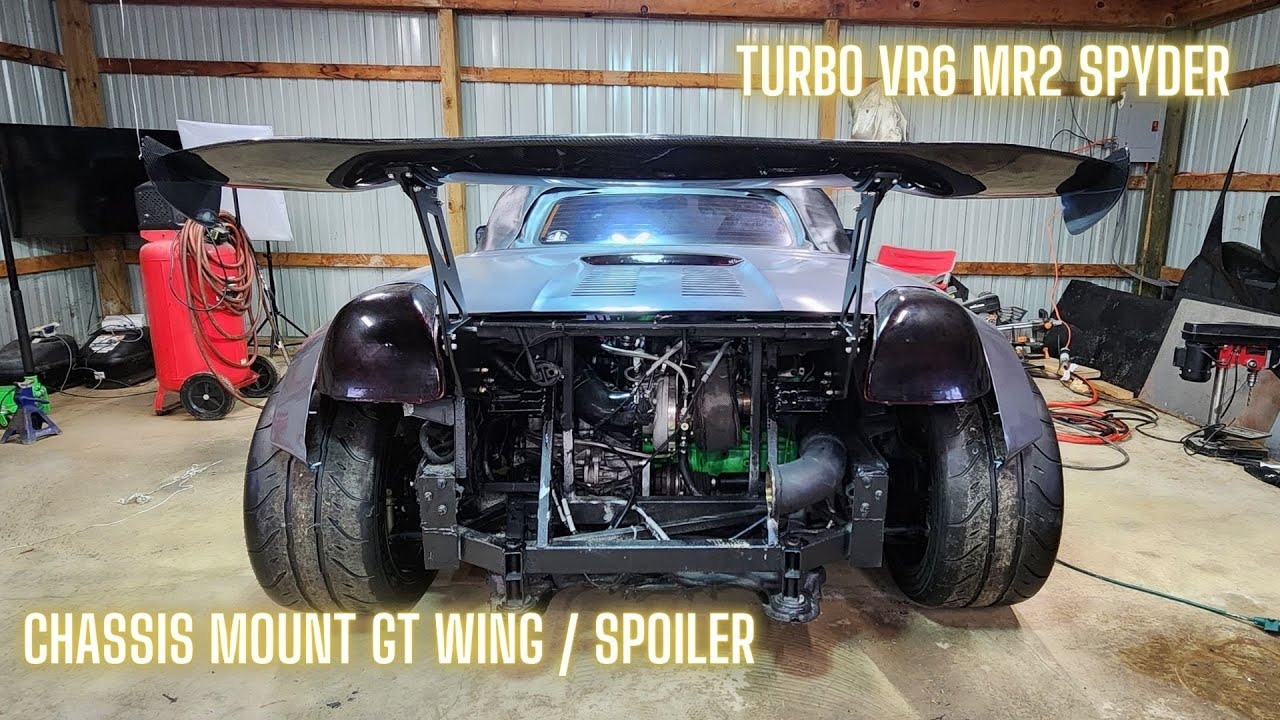 Chassis Mount GT Wing | MR2 Spyder