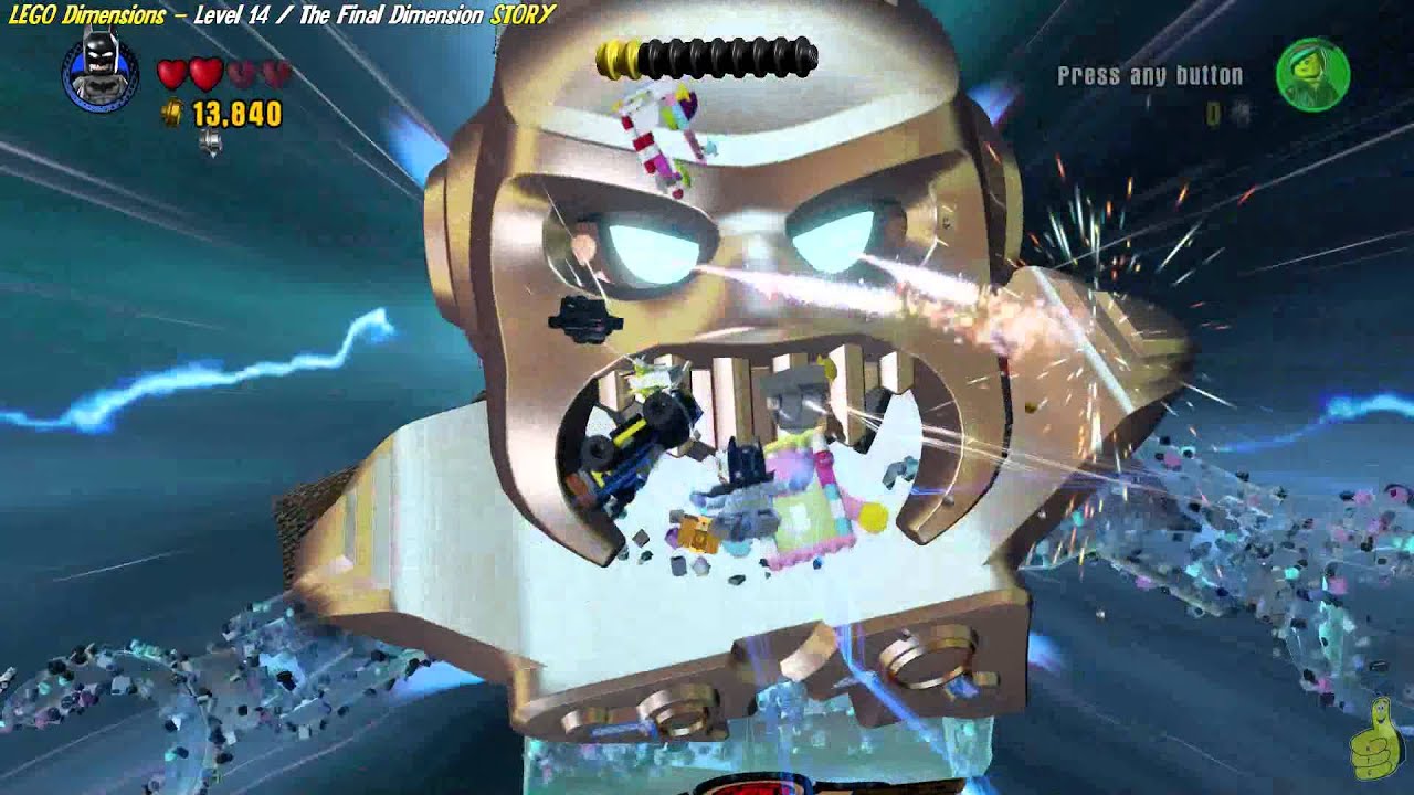 Lego Dimensions: Lvl 14 The Final Dimension STORY/A Serious Loophole Trophy/Achievement - HTG