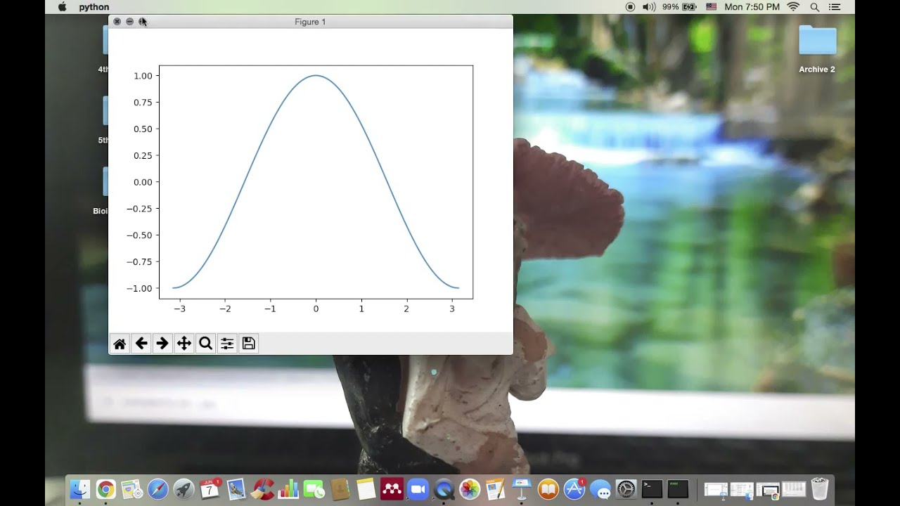 Day 1, iPython class : Learning basic command and mathematical Graph Plot