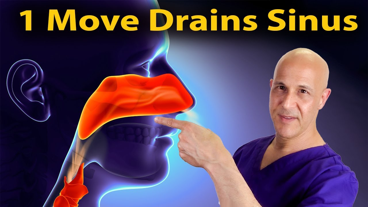 One Move to Clear a Stuffy Nose and Drain Your Sinuses | Dr. Mandell