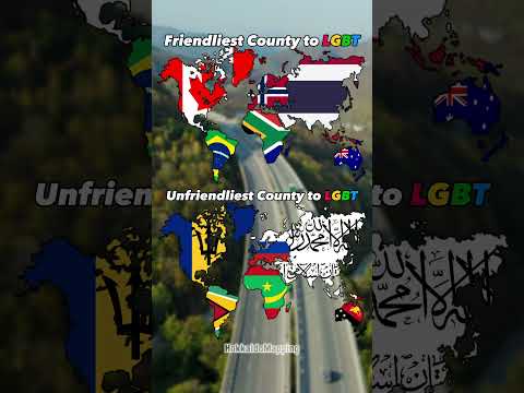 Relations with LGBT and each country #map #mapping #lgbt