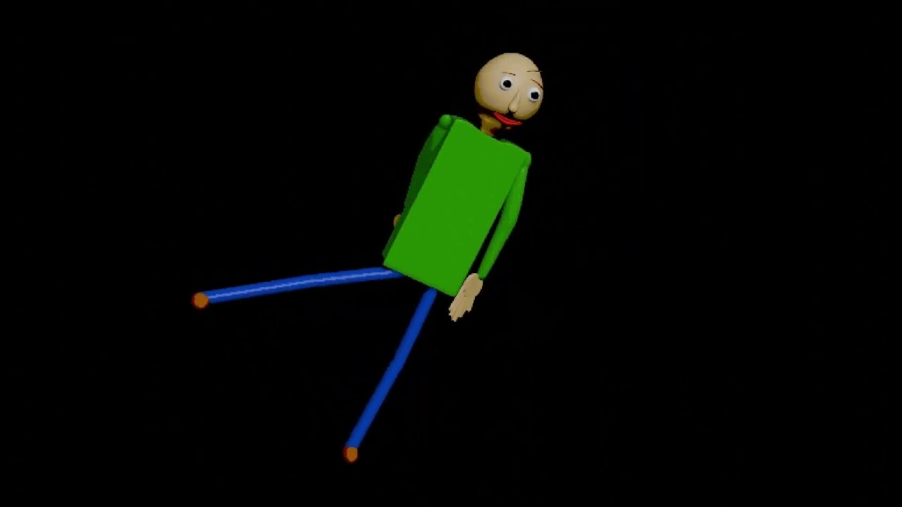 Baldi dances, but with extra keyframes! (Animation test)