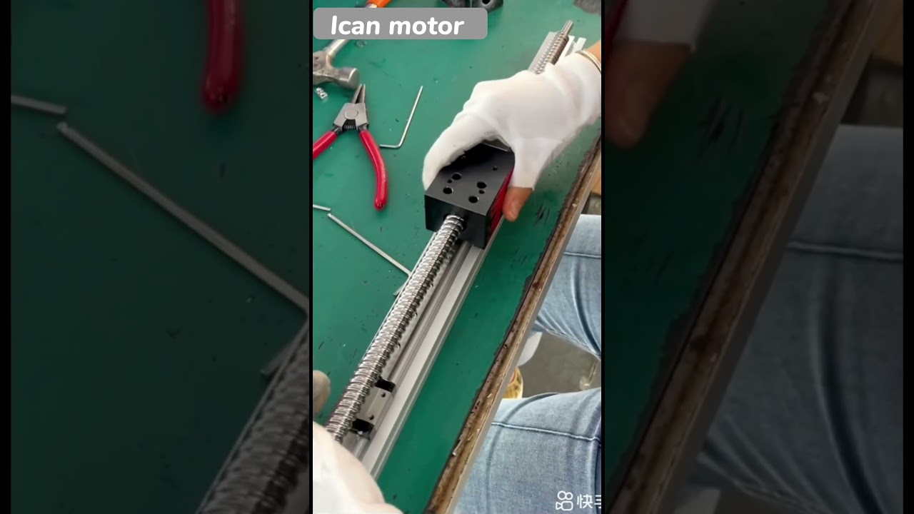 Linear actuator installation