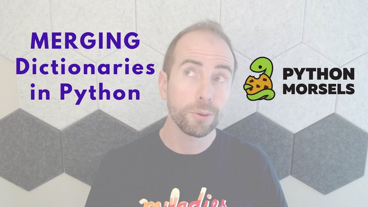 Merging dictionaries in Python