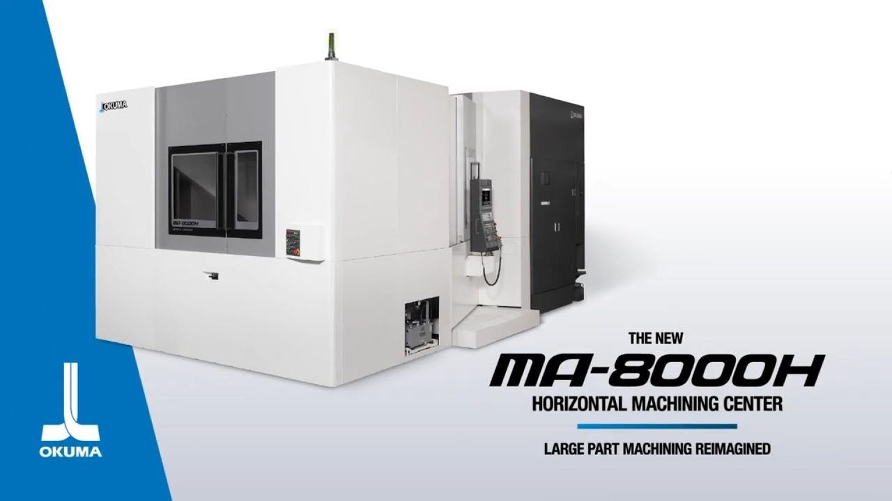 MA-8000H Horizontal Machining Center Video Brochure【OKUMA CORPORATION JAPAN】