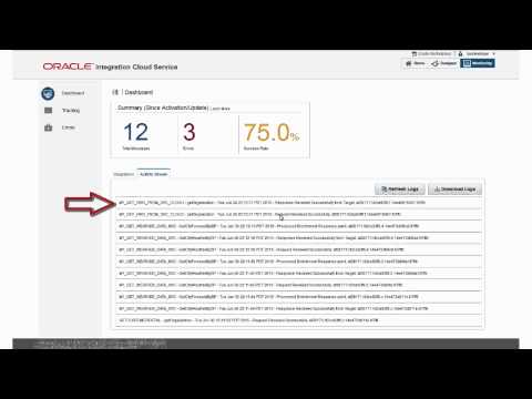 Monitoring Integrations in Integration Cloud Service