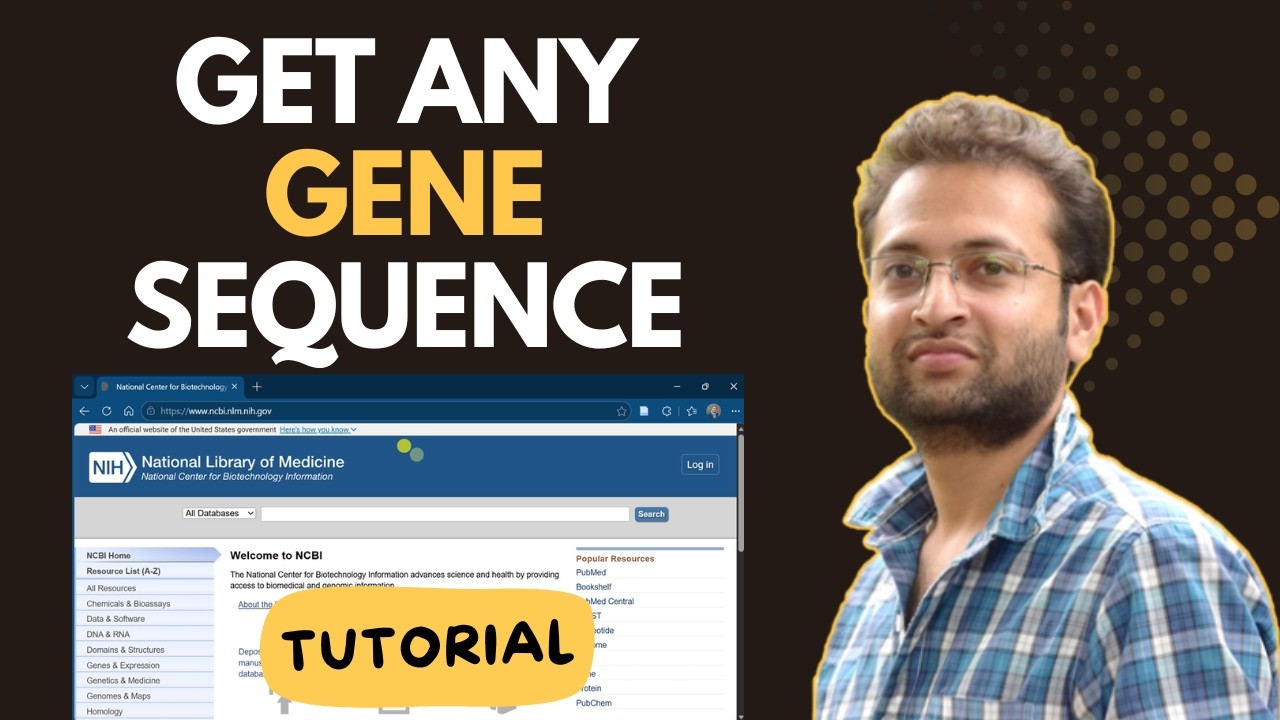 How to Download Gene, CDS & Protein Sequences from NCBI | Bioinformatics