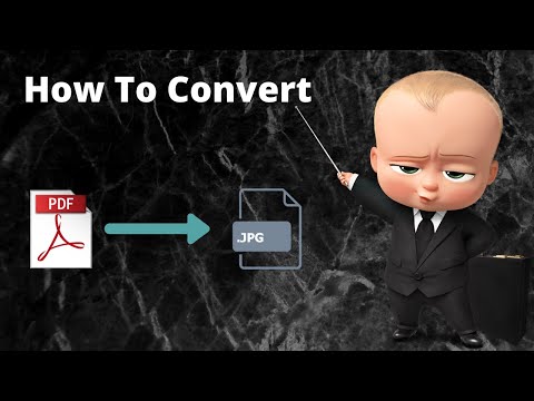 How To Convert PDF To JPG | Without Software | Free & Quickest Way 2020