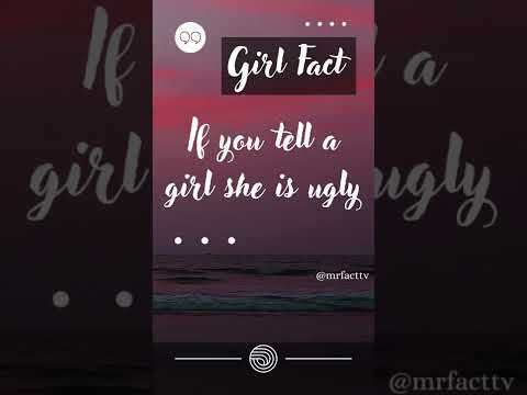 Girl Fact | Interesting Fact About Girls | Sad but True #Shorts