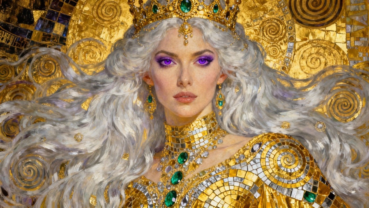 Visual Poems | Gustav Klimt’s Adele Bloch-Bauer | The Golden Embrace