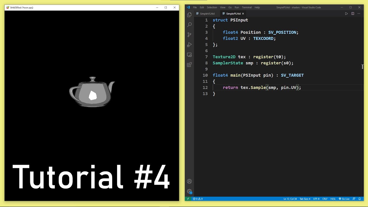 SHADERed Tutorial #4 - External editor