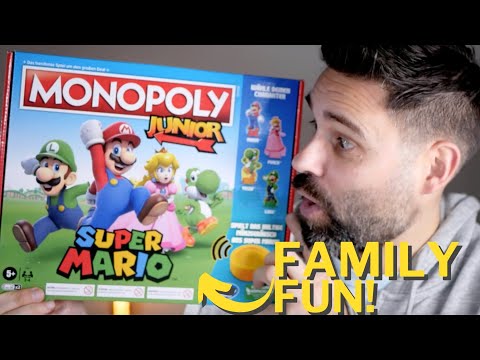 Fast Paced & Great For Children: Monopoly Junior Super Mario